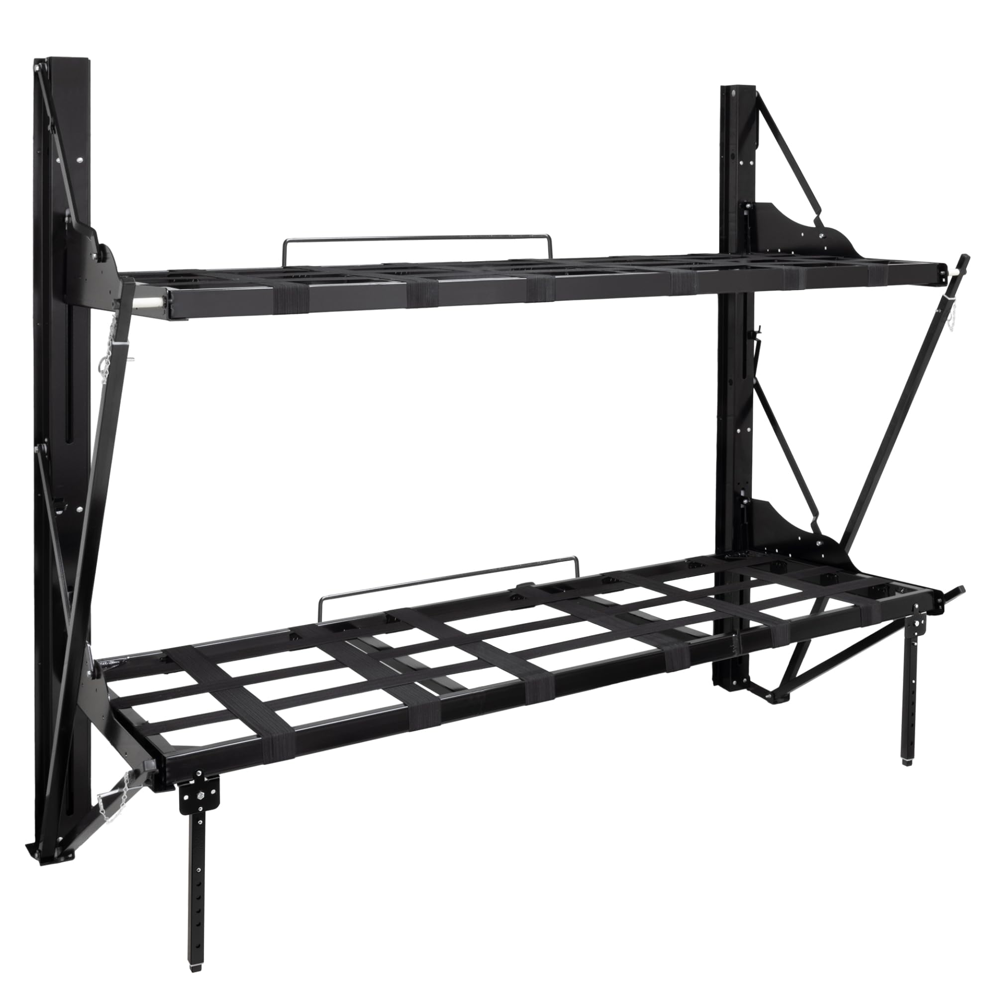 RecPro Double Folding RV Bunk Bed with Safety Rail (Without Mattress)