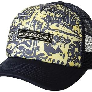 Quiksilver Men's Vulture Coop Snpaback Trucker Hat, Navy Blazer 233