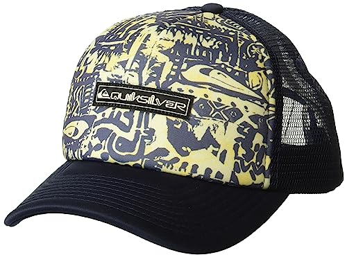 Quiksilver Men's Vulture Coop Snpaback Trucker Hat, Navy Blazer 233