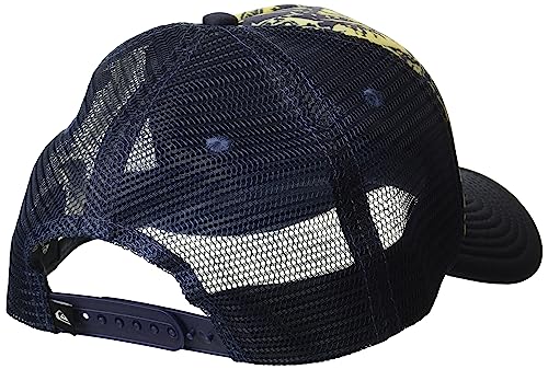 Quiksilver Men's Vulture Coop Snpaback Trucker Hat, Navy Blazer 233