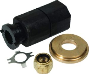 mercury quicksilver flo-torq ii propeller prop hub kit mercury 40hp-60hp bigfoot, 90hp-115hp 4 stroke