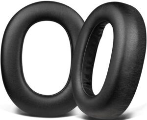 soulwit professional replacement ear pads cushions for jabra elite 85h wireless over-ear headphones, earpads with soft noise isolation foam - 85h pl black