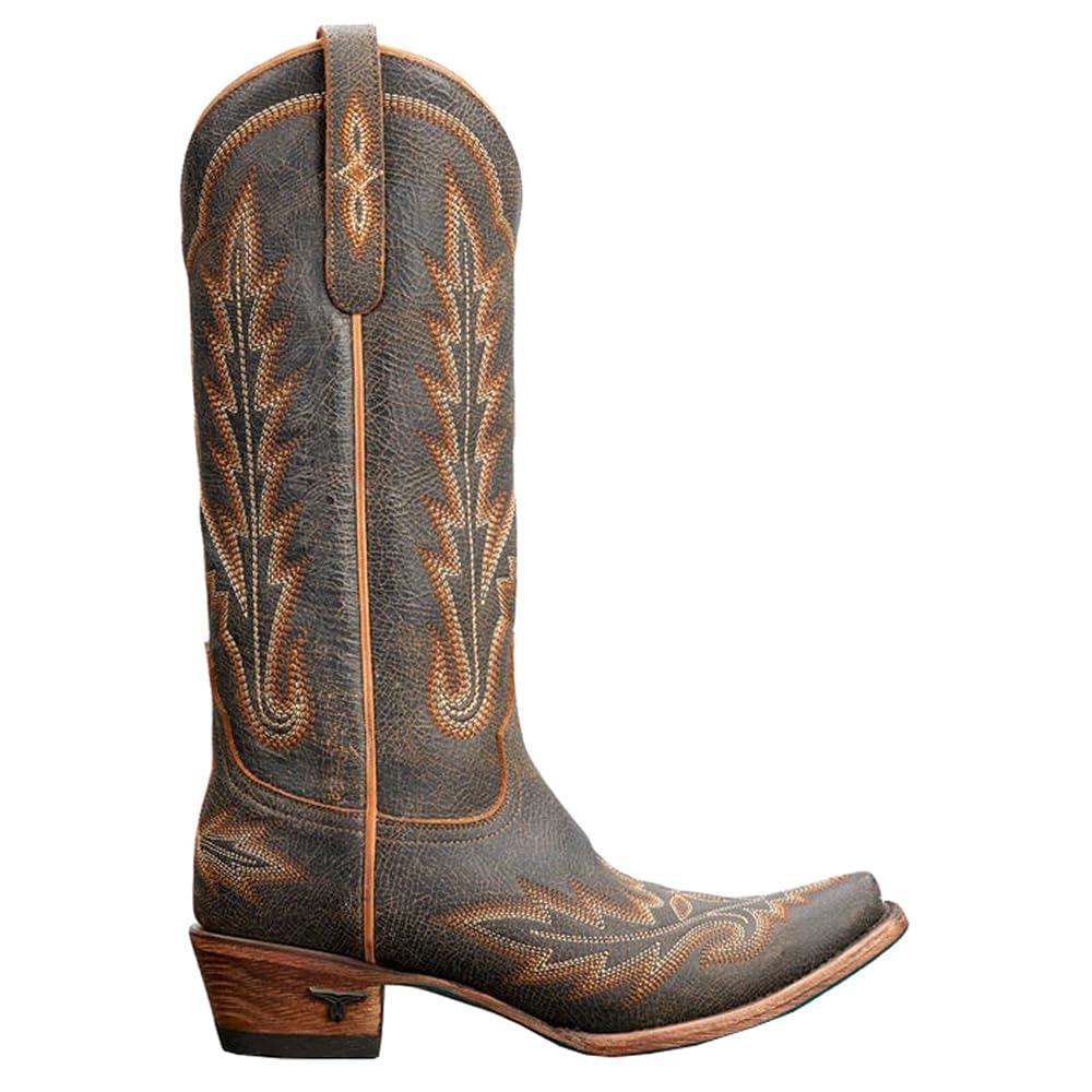 Lane Women's Lexington Western Boot Brown 7.5 M