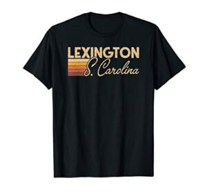 80s style lexington south carolina t-shirt