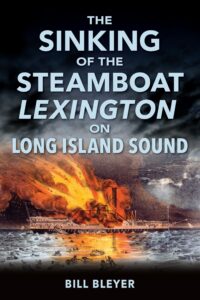 the sinking of the steamboat lexington on long island sound (disaster)