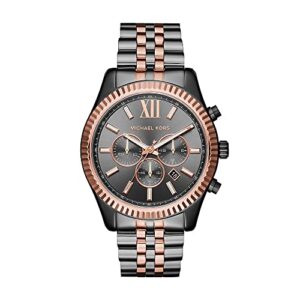 michael kors men's lexington grey watch (model: mk8561)