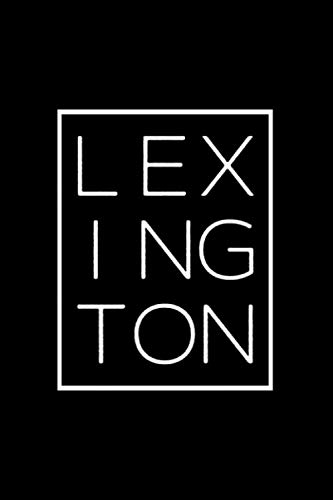 Lexington: A Gift Journal for Memories