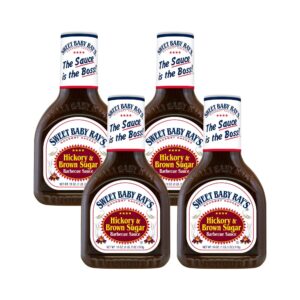 sweet baby ray's hickory & brown sugar barbecue sauce (18 ounce (pack of 4))