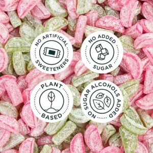 SmartSweets Sourmelon Bites, Candy with Low Sugar (3g), Low Calorie, Plant-Based, Free From Sugar Alcohols, No Artificial Colors or Sweeteners, 1.8 Ounce