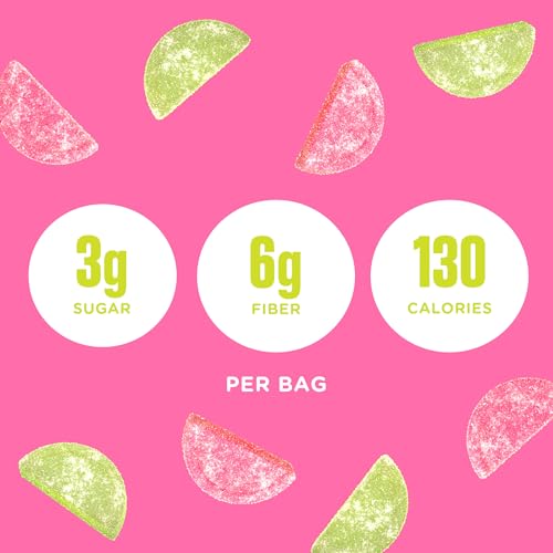 SmartSweets Sourmelon Bites, Candy with Low Sugar (3g), Low Calorie, Plant-Based, Free From Sugar Alcohols, No Artificial Colors or Sweeteners, 1.8 Ounce