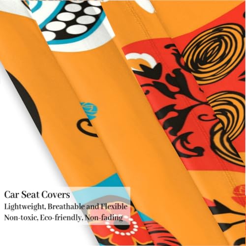 Sugar Skeletons Baby Car Seat Cover for Baby Boys and Girls Breathable Lightweight Carseat Cover Baby Carrier Cover Soft Flexible for Girls Boys