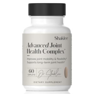 shaklee - advanced joint health complex - concentrated glucosamine and fast-acting boswellia extract to improve joint comfort - with zinc, copper, manganese, and vitamin c - 60 caplets