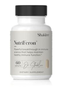 shaklee - nutriferon® immune-boosting botanical blend - developed by renowned immunologist - promotes healthy immune function with interferon-boosting ingredients - contains zinc - 60 caplets