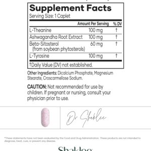 Shaklee - Stress Relief Complex - Calming Blend of L-theanine, Ashwagandha, Beta-sitosterol, and L-tyrosine - Promotes Relaxation without Drowsiness - 1 Caplet Daily - Adults Supplement - 30 Caplets