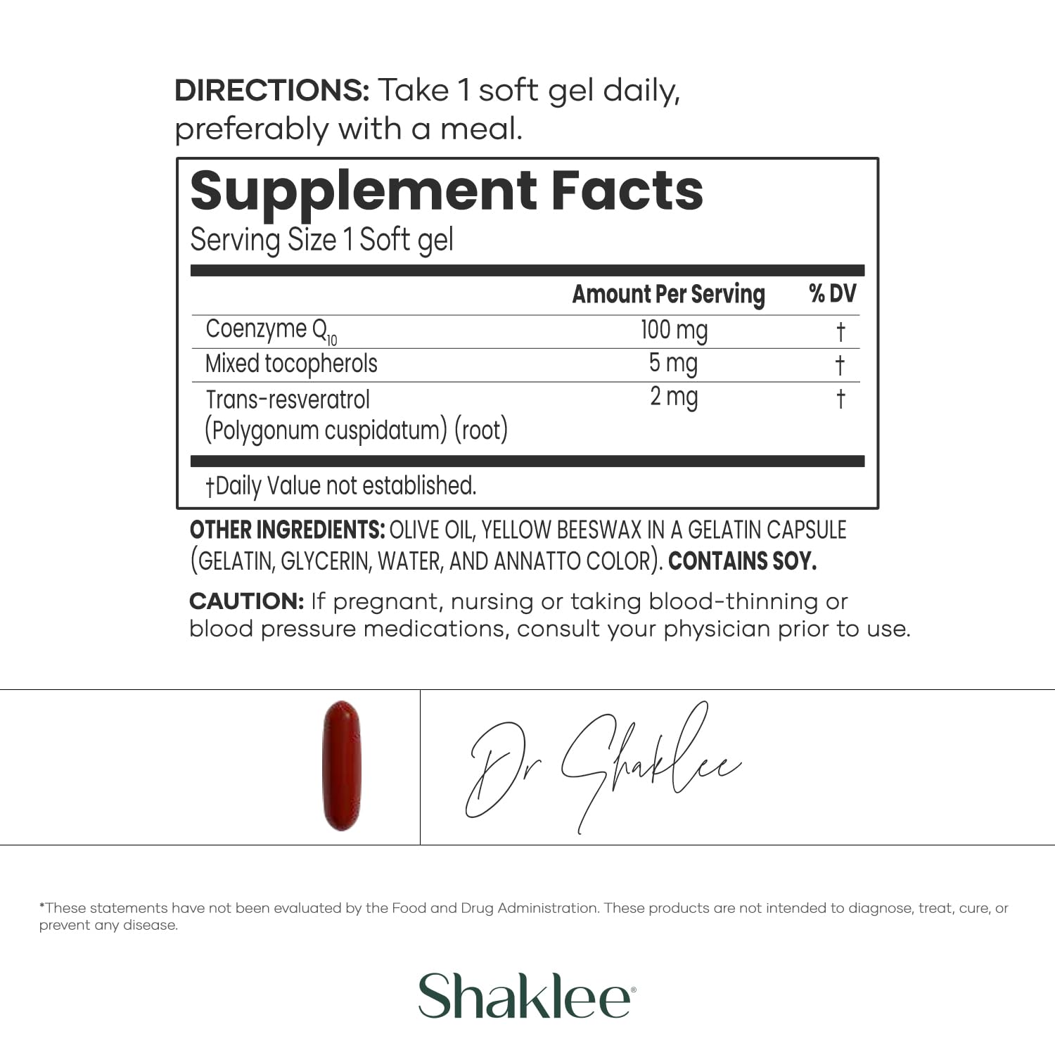 CoQHeart® with Q-Trol®: Energy Support for Heart Health - Coenzyme Q10 and Resveratrol Blend - Facilitates Energy Production and Blood Vessel Health - Protects Arteries - 30 Softgels