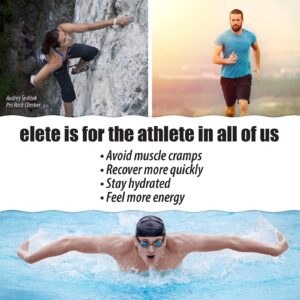 elete Electrolyte Add-in Hydration Drops | Sodium, Magnesium, Potassium & Trace Minerals | Unflavored, All Natural | Leg & Muscle Cramp Relief | Transform Any Drink into a Sports Drink, 4 Ounce