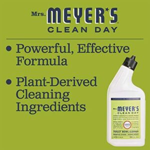 MRS. MEYER'S CLEAN DAY Lemon Verbena Toilet Bowl Cleaner 24 Fl Oz (Pack of 4)