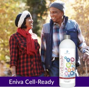 Eniva Health Cell Ready Ionic Multi Minerals Concentrate with Natural Flavors, Magnesium, Zinc, Chromium Liquid Minerals Selenium + More | Rapid Absorption | Supports Nutritional Balance - 32 Oz