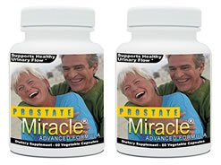 2 pack prostate miracle advanced formula