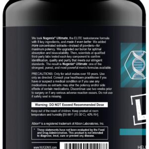 Nugenix Ultimate Free Testosterone Booster - 240 Count