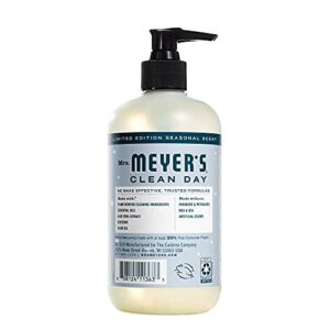 MRS. MEYER'S CLEAN DAY Liquid Hand Soap 4 Flavor Packs (SnowDrop)