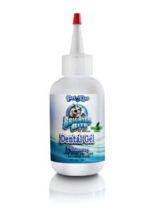 pet kiss brighter bite dental gel for pets, 4-ounce