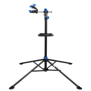 rad cycle products pro bicycle adjustable repair stand holds up to 66 pounds or 30 kg with ease for home or shop road pro stand