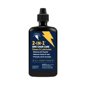 white lightning 2-in-1 bike care 4 oz lubricant and degreaser (w21046602)