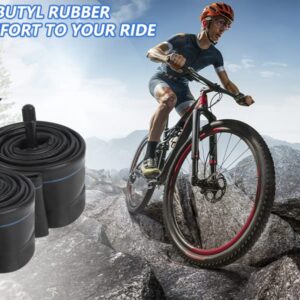 Bike Tube 24 x 2.125/2.35,Compatible with 24 Inch 2.10-2.40 Schrader Valve 35MM Bicycle Inner Tube Pack of 2