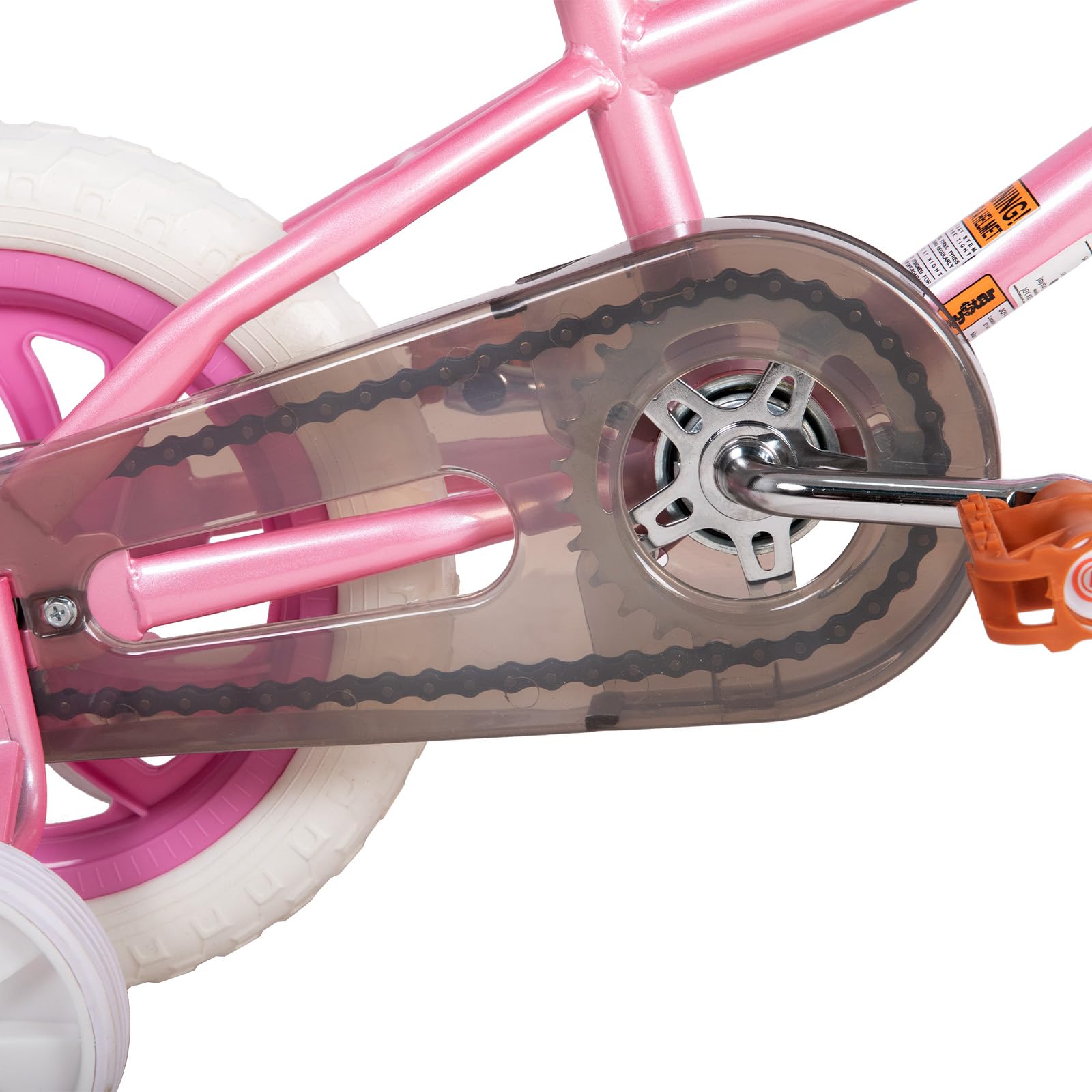 JOYSTAR 12 Inch Girls Bike with Training Wheels and Basket for 2 3 4 Years Old Kids Bikes for Toddler 3-5 Year Girls Pink