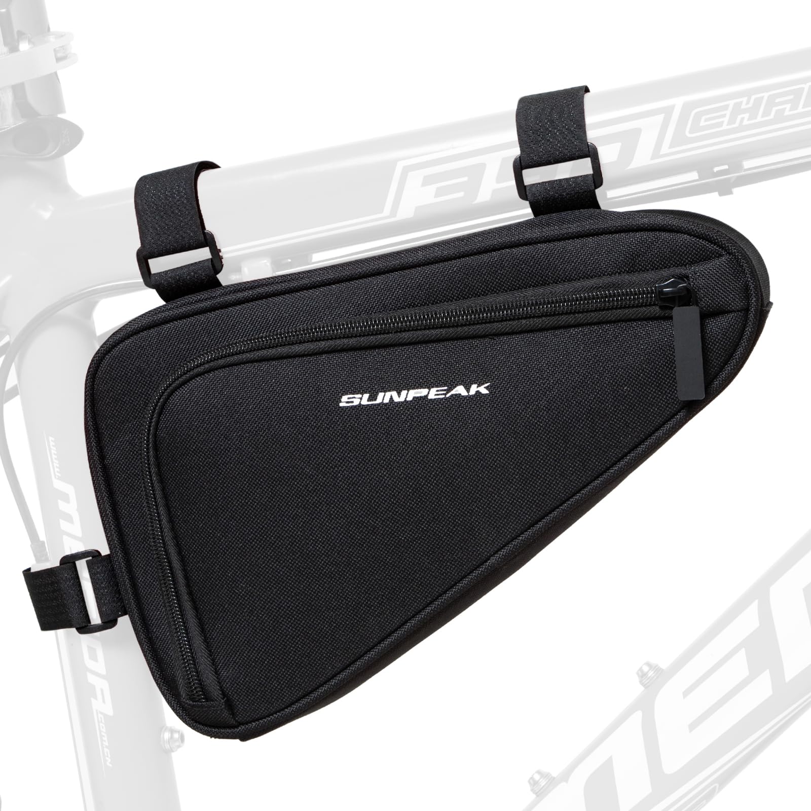 Sunpeak Bike Triangle Bag Bicycle Frame Pack Cycling Accessories Pouch for Cell Phone and Essentials