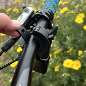 Timber Mountain Bike Bell - New Quick Release Model Yew! - Multi-use MTB Trail Bell with Dual Modes