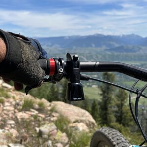 Timber Mountain Bike Bell - New Quick Release Model Yew! - Multi-use MTB Trail Bell with Dual Modes