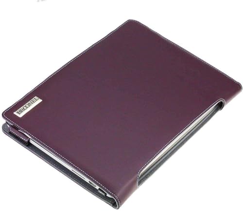 Broonel - Profile Series - Purple Leather Laptop Case - Compatible with ASUS Chromebook Flip C214 11.6"