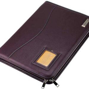 Broonel - Contour Series - Purple Heavy Duty Leather Protective Case - Compatible with ASUS Chromebook Flip C214 11.6"