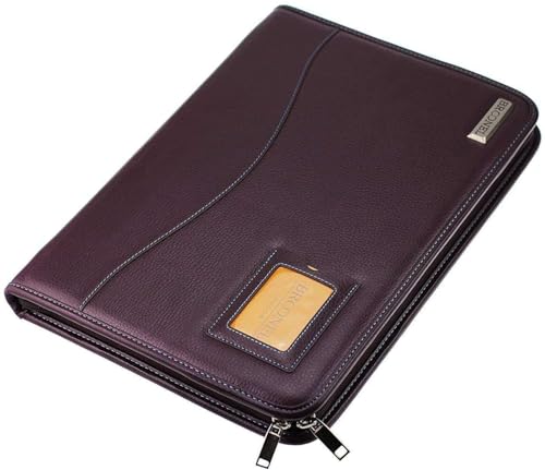 Broonel - Contour Series - Purple Heavy Duty Leather Protective Case - Compatible with ASUS Chromebook Flip C214 11.6"