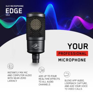 Antelope Audio Edge Solo Large Diaphragm Condenser Modeling XLR Microphone