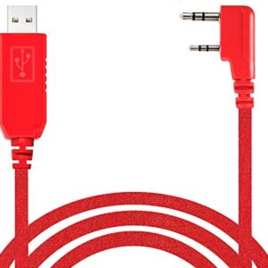 FEANTEEK Original FTDI USB Programming Cable for Ham Radios, Compatible with Kenwood, Baofeng, Wouxun, TYT and Other Radios