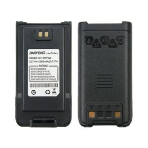 vineyuan 7.4v 2500mah li-ion replacement battery for baofeng uv-9r plus two way radio battery