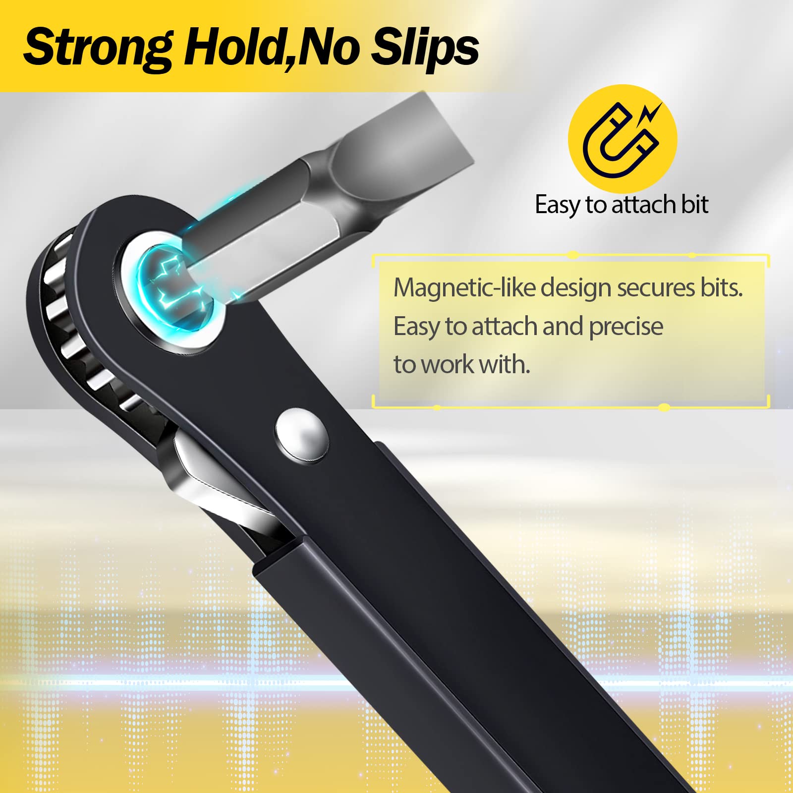 Mens Gifts Right Angle Screwdriver: Fathers Day Dad Gifts from Daughter Son Wife Tools Gift for Husband Stepdad Grandpa 90 Degree Offset Tight Space Low Profile Ratcheting Screwdriver Cool Gadgets EDC