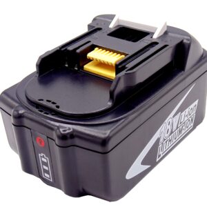 CNBY® 2X BL1850B 18V 5Ah + Charger DC18RC, Replace for Makita 18v Battery BL1850B BL1860B BL1830B, Kompatibel with Makita 18V