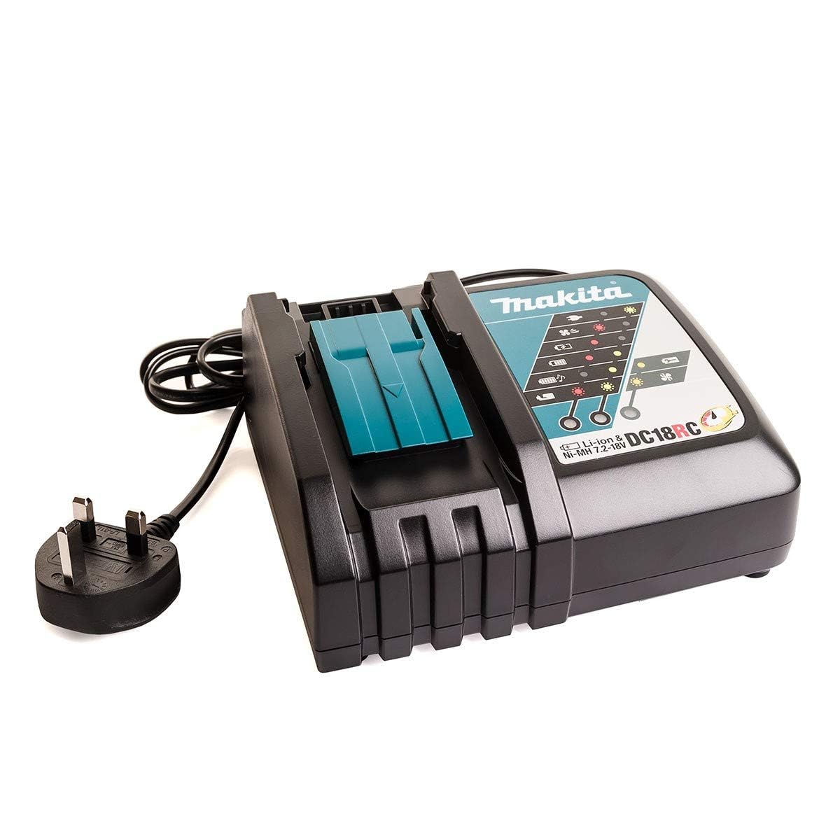 Makita DC18RA Rapid Battery Charger for Li-Ion Batteries