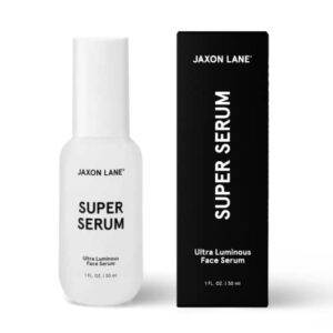 super serum anti aging serum for face: 5% niacinamide serum, bakuchiol serum, vitamin c face serum for men korean skin care tranexamic acid textured skin treatment, pore minimizer serum jaxon lane 1oz