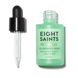 Eight Saints Skincare Pure Hyaluronic Acid Serum for Face Plumping, Natural and Organic Vitamin C Face Serum with Vitamin E for Fine Lines, Reduces Wrinkles, Firming, Hydrating, Anti-Aging, 1 Oz