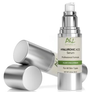 Hyaluronic Acid Serum for Face - Pure Anti-Aging Serum with Vitamin C and E- Intense Hydration Booster Non-Greasy, Paraben-Free, Best Hyaluronic Acid for Your Skin - 1 fl oz