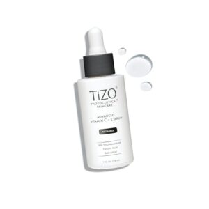 tizo photoceutical advanced vitamin c + e serum with ferulic acid and bakuchiol