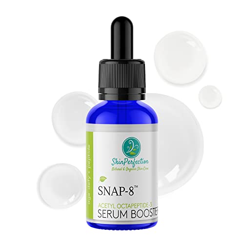 Skin Perfection Snap 8 Peptide Serum Anti-Aging Serum Booster Expression Line Wrinkles DIY Peptide Mix in any Facial Cream Crow's Feet Under-eye Wrinkle .5 oz