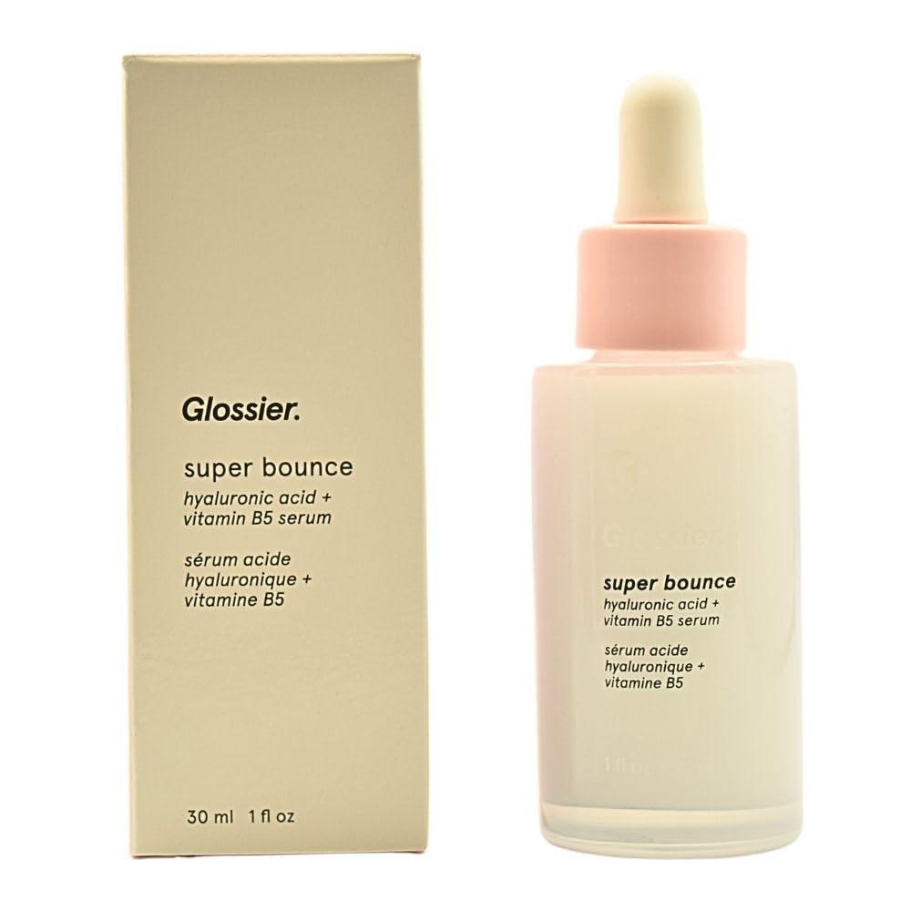 Glossier Super Bounce Hyaluronic Acid + Vitamin B5 Hydrating Face Serum 1 Fl oz / 30 mL