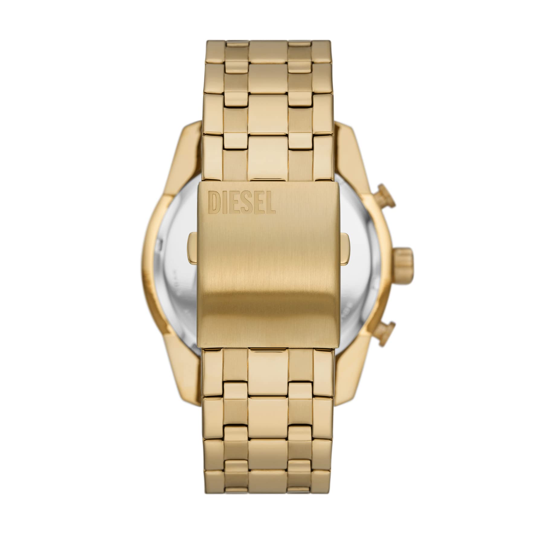 Diesel Split Stainless Steel Chronograph Men's Watch, Color: Gold (Model: DZ4590)