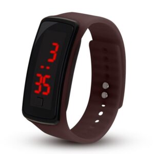 CdyBox Unisex Silicone LED Digital Creative Touch Screen Sport Watch Bracelet 10 Pack